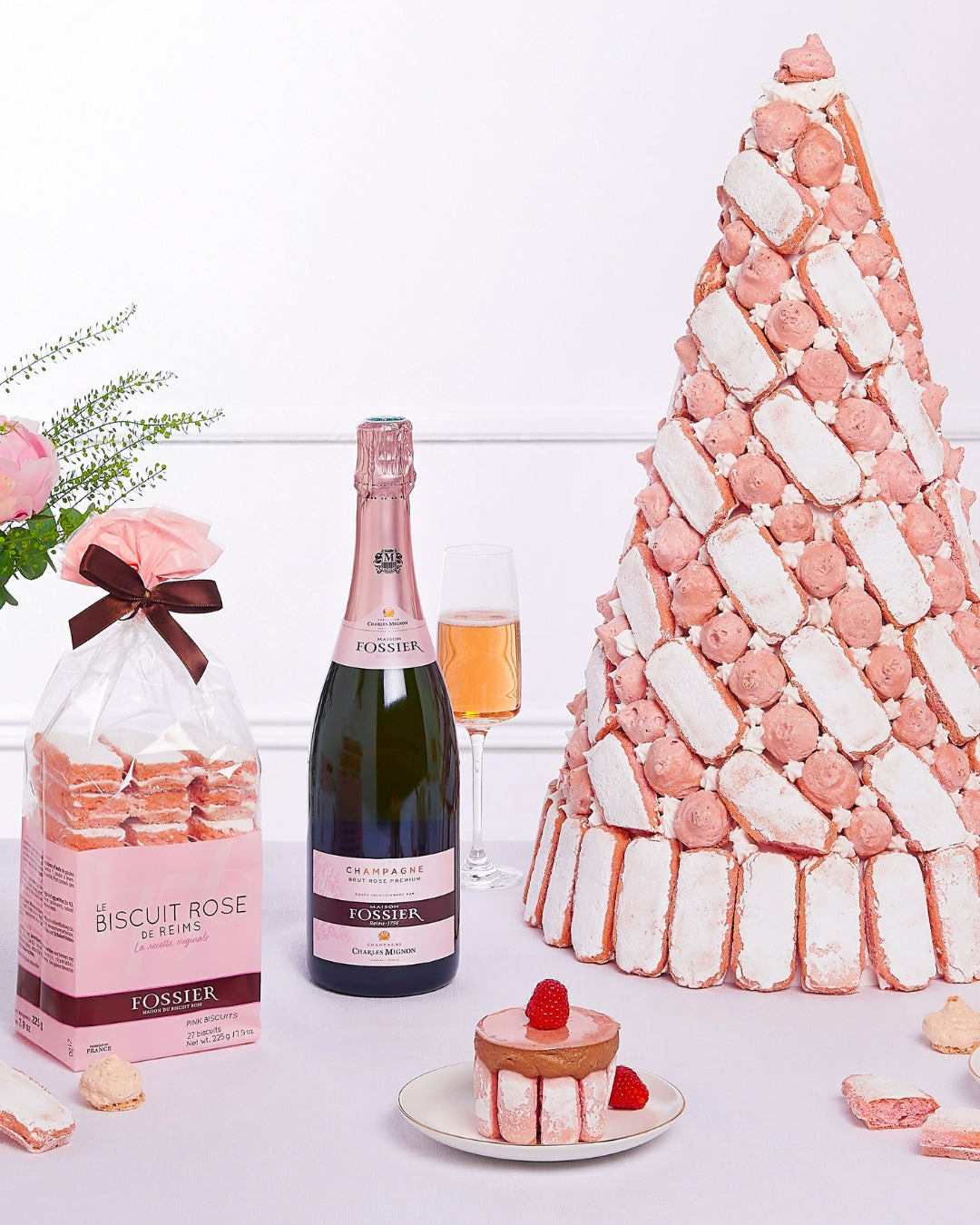 🇫🇷 12 Biscuits Rose de Reims (Pink Lady Finger from Champagne), 3.5 oz