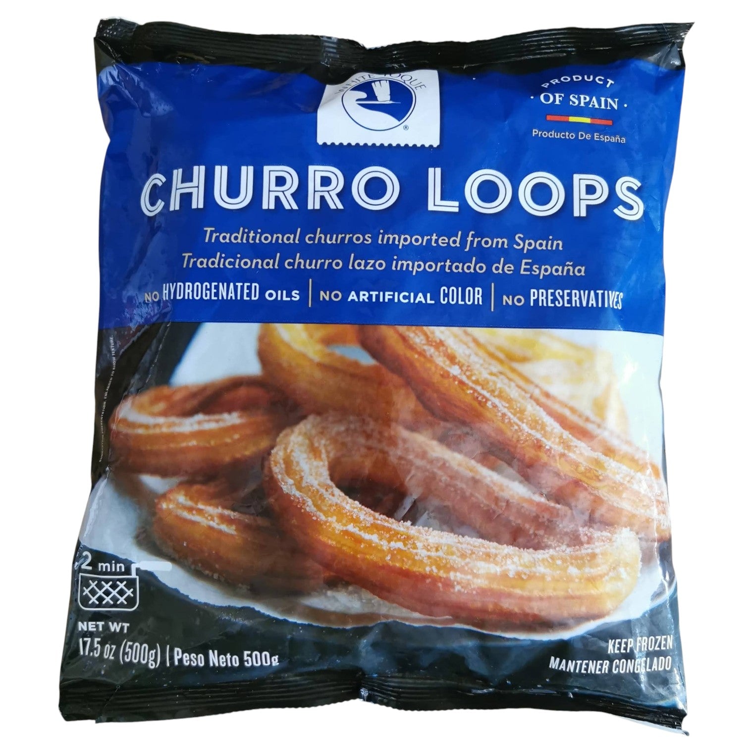 🇪🇸 Original Spanish Churros de Lazo (Loops), 1.1 lbs [Frozen] ️